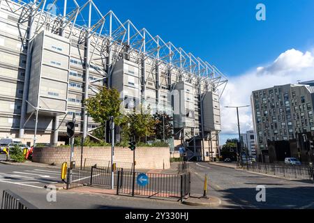 Newcastle United football ground stadium plan Stock Photo - Alamy