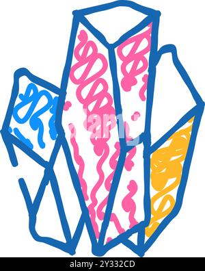 monosodium glutamate msg e621 color icon vector. monosodium glutamate ...