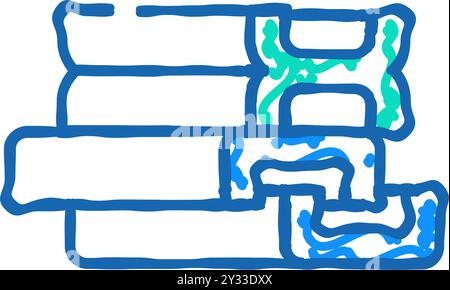 support structures, beams and channels building material line icon ...