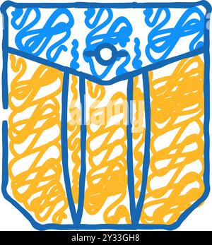 inside pocket icon doodle illustration Stock Vector Image & Art - Alamy