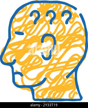 counting neurosis icon doodle illustration Stock Vector Image & Art - Alamy