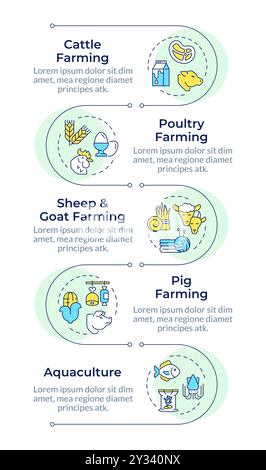 Types of breeding infographic circles flowchart Stock Vector Image ...