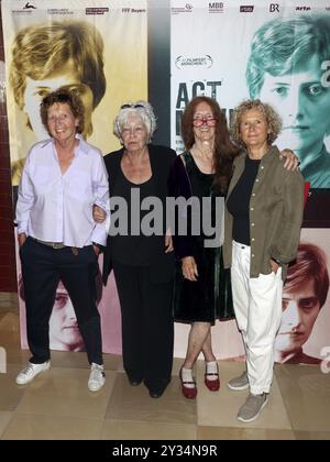 Producer Birgit Schulz, director Doris Metz, Luisa Neubauer, Lukas ...