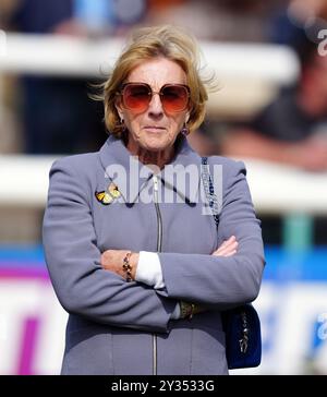 Maureen Haggas on day one of the Dante Festival 2024 at York Racecourse ...