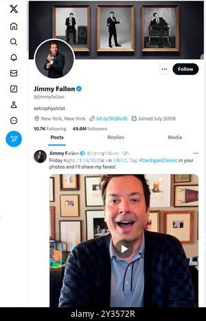 Television host Jimmy Fallon and actor Wayne Brady attend the opening ...