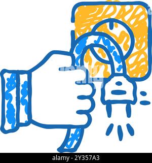 european socket icon doodle illustration Stock Vector Image & Art - Alamy