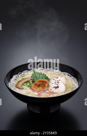 Nyumen (soup of somen noodles Stock Photo - Alamy