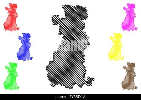 Shire of Cloncurry (Commonwealth of Australia, Queensland state) map ...