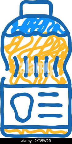 oil corn icon doodle illustration Stock Vector Image & Art - Alamy