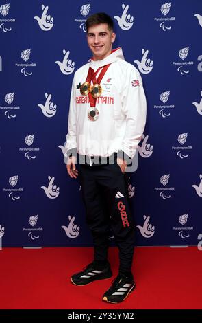 William Ellard during the GB Paralympics homecoming event at the ...