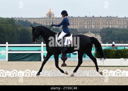 Chiara ZENATI of France on the horse SWING ROYAL - Para Equestrian ...