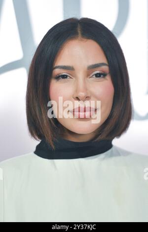 Sanaa attending the Emily In Paris Netflix Photocall at La Samaritaine ...