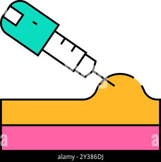 injector insulin icon color illustration Stock Vector Image & Art - Alamy