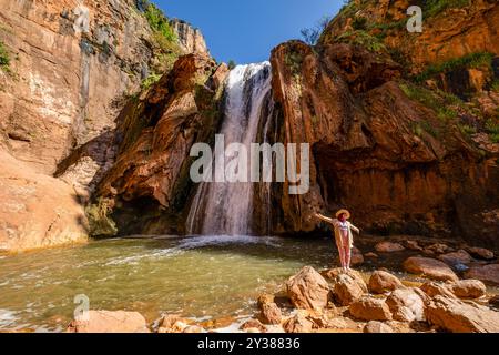 Sources of Oum Rabia, Zaouia de Ifrane, Middle Atlas,, Morocco, Africa ...
