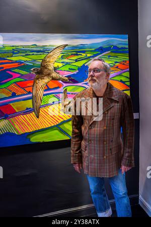 Harrogate, UK. 12th Sep, 2024. Artist and comedian Jim Moir, aka Vic ...