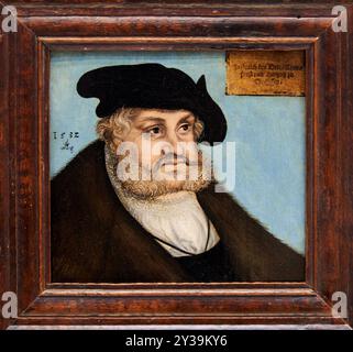 Frederick the Wise, Elector of Saxony. Artist: Georg Pencz, German, ca ...