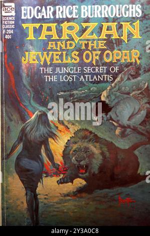 Edgar Rice Burroughs Art by Frank Hoban from Part 1 of Tarzan and the ...