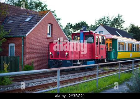 Borkum Island Railway Stock Photo - Alamy