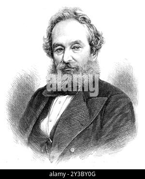 A portrait of Francis Pettit Smith, the British engineer who is ...