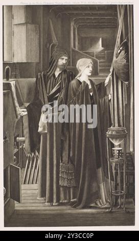 'The Wizard' by Edward Burne-Jones, a 19th-century painting ...