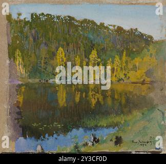Landscape Study, 1894 Stock Photo - Alamy