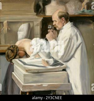 Hugo Simberg - Portrait Sculptor Viktor Malmberg Stock Photo - Alamy
