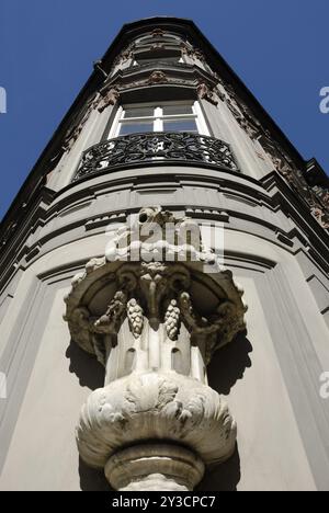 Close-up of building , Buildings. Photographs of the First Naval ...