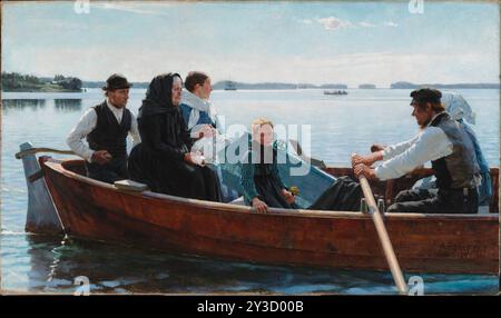 Conveying the Child's Coffin / A Child's Funeral 1879 by Albert ...