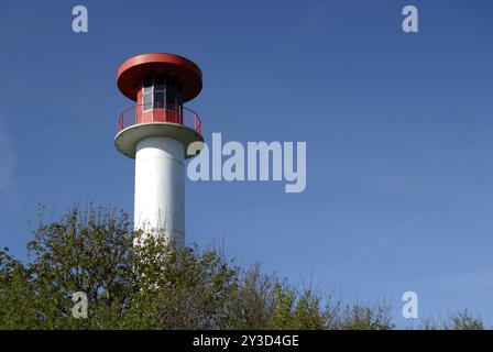Warning light of the German Navy, Heiligenhafen, Schleswig-Holstein ...