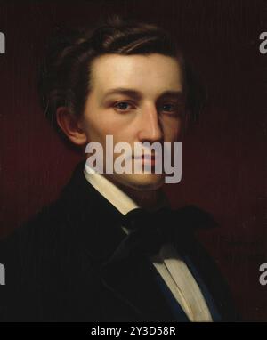 Painting 1850s by Werner Holmberg Stock Photo - Alamy