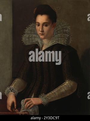 This 16th-century portrait by Alessandro Allori captures a Florentine ...