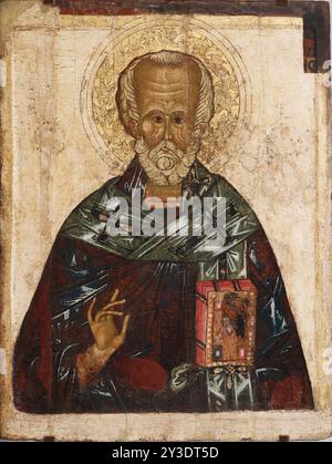 The artwork 'Blessing Bishop (Saint Nicholas of Bari)', housed in the ...