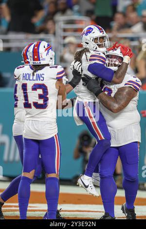 AFC running back James Cook (4) before Pro Bowl practice at Camping ...