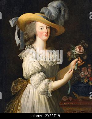 Marie Antoinette, wife of Louis XVI of France Stock Photo - Alamy