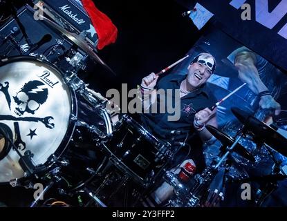 Robin Guy, UK Drummer - Rachel Stamp, The Fiascos, Sham 69 Stock Photo ...