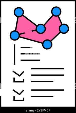 requirement gathering analyst color icon vector illustration Stock ...