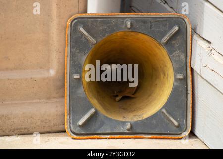 underside bottom of rubber traffic cone Stock Photo - Alamy