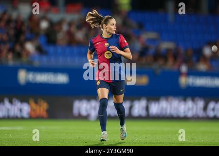 Ewa Pajor of FC Barcelona in action during Spanish Super Cup 25 ...
