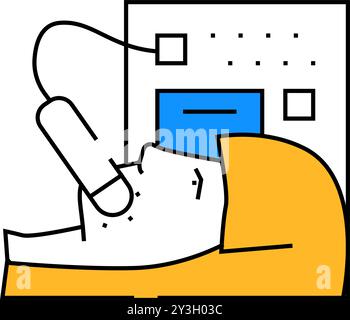 mesotherapy rejuvenation zones color icon vector. mesotherapy ...