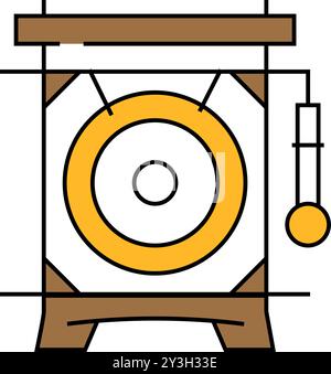 yunluo chinese icon color illustration Stock Vector Image & Art - Alamy