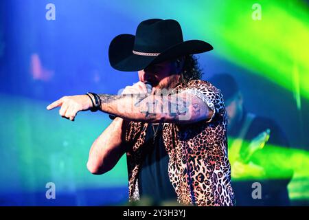 Edmonton, Canada. 12th Sep, 2024. Owen Riegling performs at CCMA Housel ...