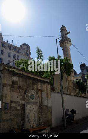 Hussein Agha Mosque, Pera, Beyoğlu, Istanbul, Turkey, Europe-Asia Stock ...