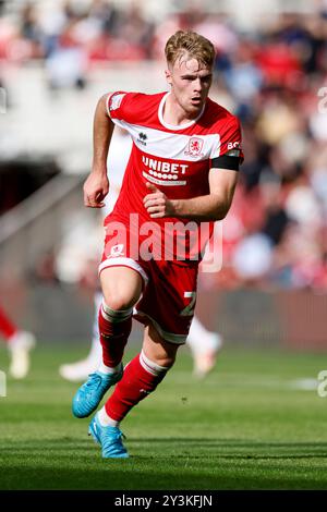 Middlesbrough's Tommy Conway during the Sky Bet Championship match at ...
