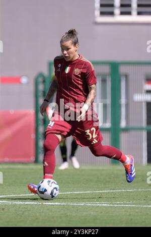 AS Roma's Elena Linari during the Italian Football Championship League ...