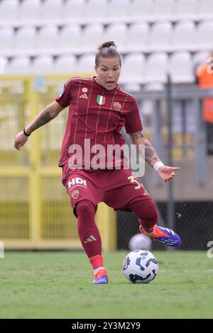AS Roma's Elena Linari during the Italian Football Championship League ...