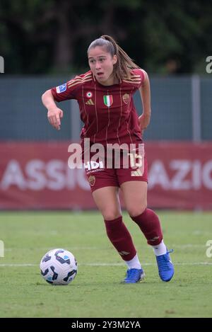 AS Roma's Giulia Dragoni during the Italian Football Championship ...