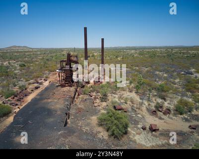 Kuridala copper smelter and mine ruins in NW Queensland operated in ...