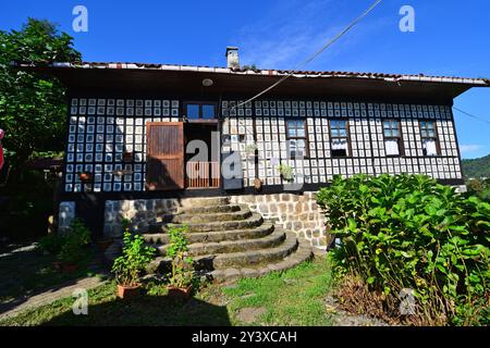Rize, Turkey. September 7, 2024. A view from the Historical Uzunoglu ...