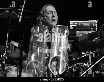 LOS ANGELES, CA - SEPTEMBER 9: Musician/drummer Jon Farriss of INXS ...