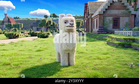 A Minecraft Movie (2025) directed by Jared Hess and starring Jason ...